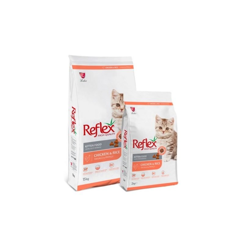 Reflex Kitten Food Chicken and Rice 2kg, 15kg Price in Pakistan ...