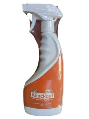 Knockout Tick & Flea Spray for Cats and Dogs - ePetStore.pk