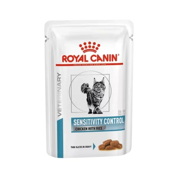 Royal Canin Veterinary Cat Sensitivity Control Jelly – 85 Gram ...